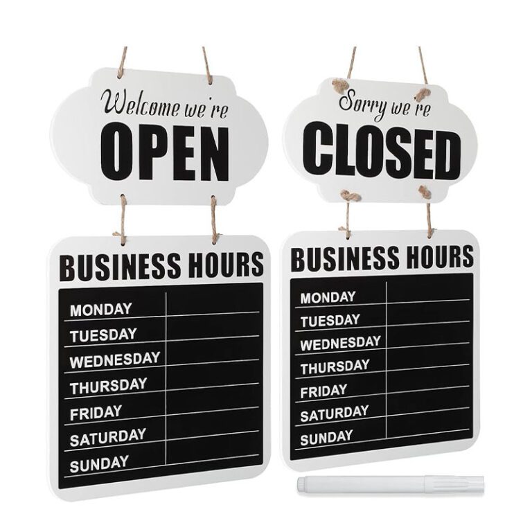 PVC Chalkboard Signs - Weima Display